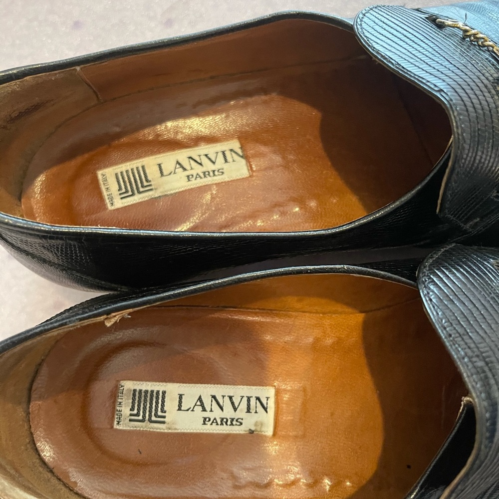 Genuine Lizard Lanvin Shoes. Made In Italy - Gem